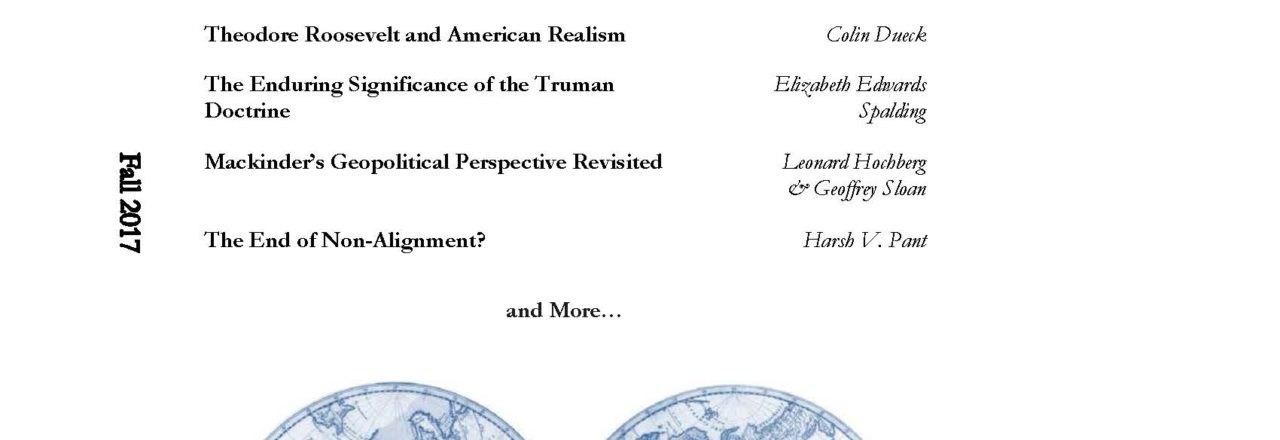 Theodore Roosevelt and American Realism - Foreign Policy Research Institute