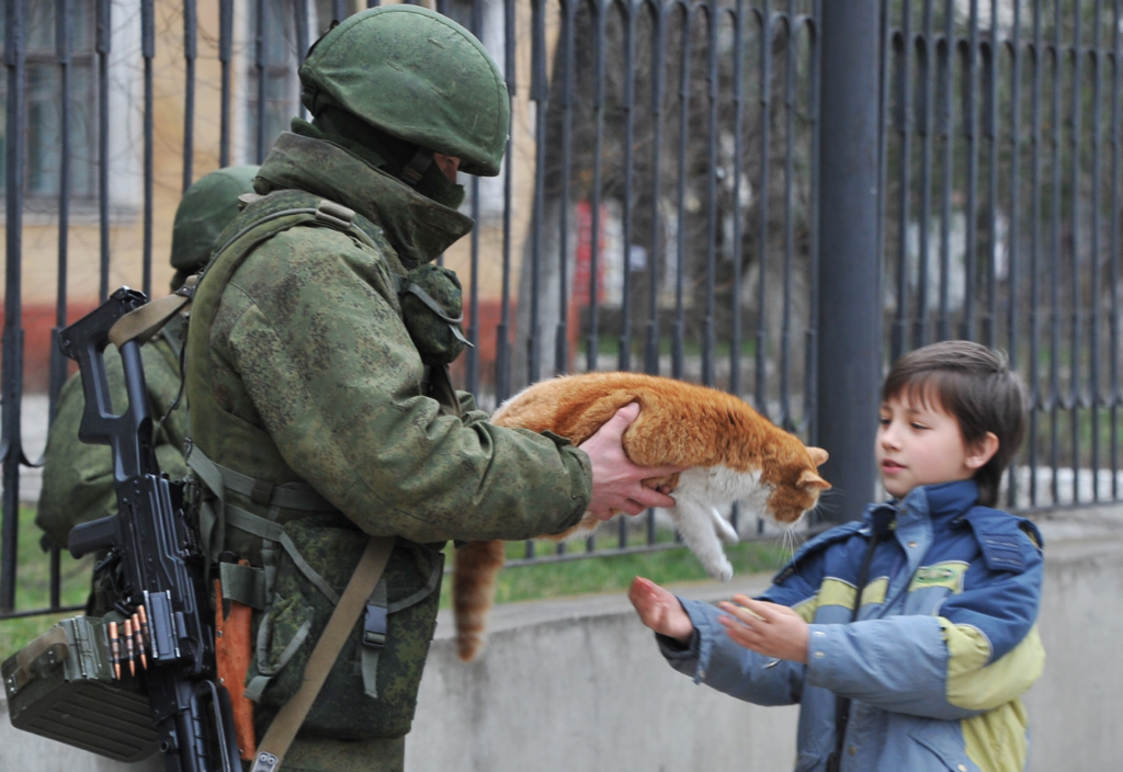 Haines - Russian Soldier with Cat - Foreign Policy Research Institute