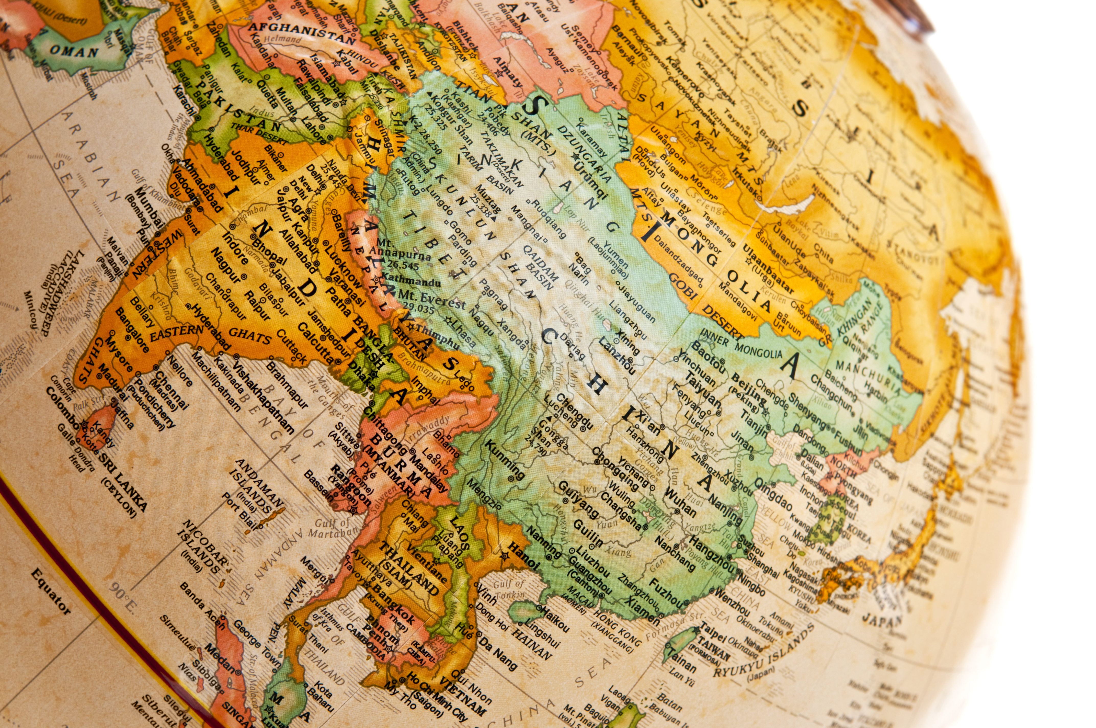 Part of Asia Globe - FPRI