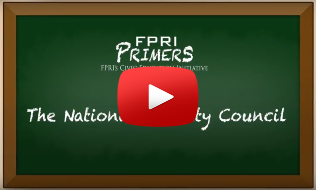 FPRI Announces New Multimedia Primers as part of Civic Education ...