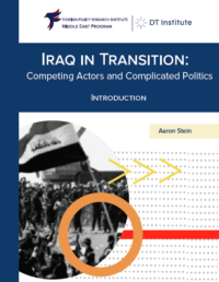 Introduction to Iraq in Transition: Competing Actors & Complicated ...
