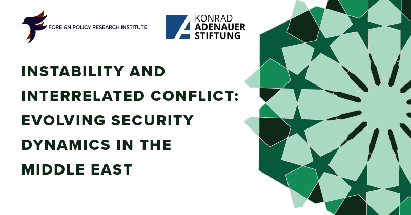 Instability and Interrelated Conflict: Evolving Security Dynamics in ...