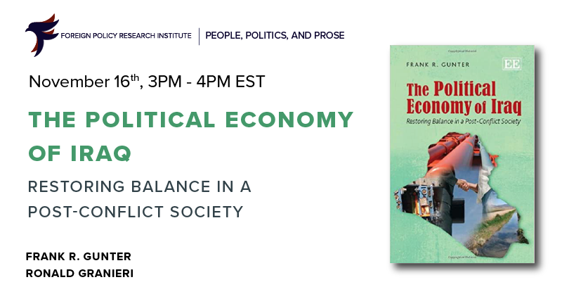 The Political Economy of Iraq: Restoring Balance in a Post-Conflict ...