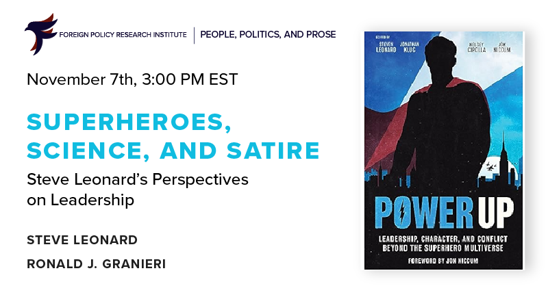 Superheroes, Science Fiction, and Satire: Steve Leonard’s Perspectives ...